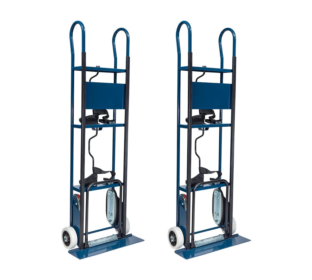 2 Pack Steel Appliance Hand Truck Dolly with Easy-to-use Belt Tightener ...