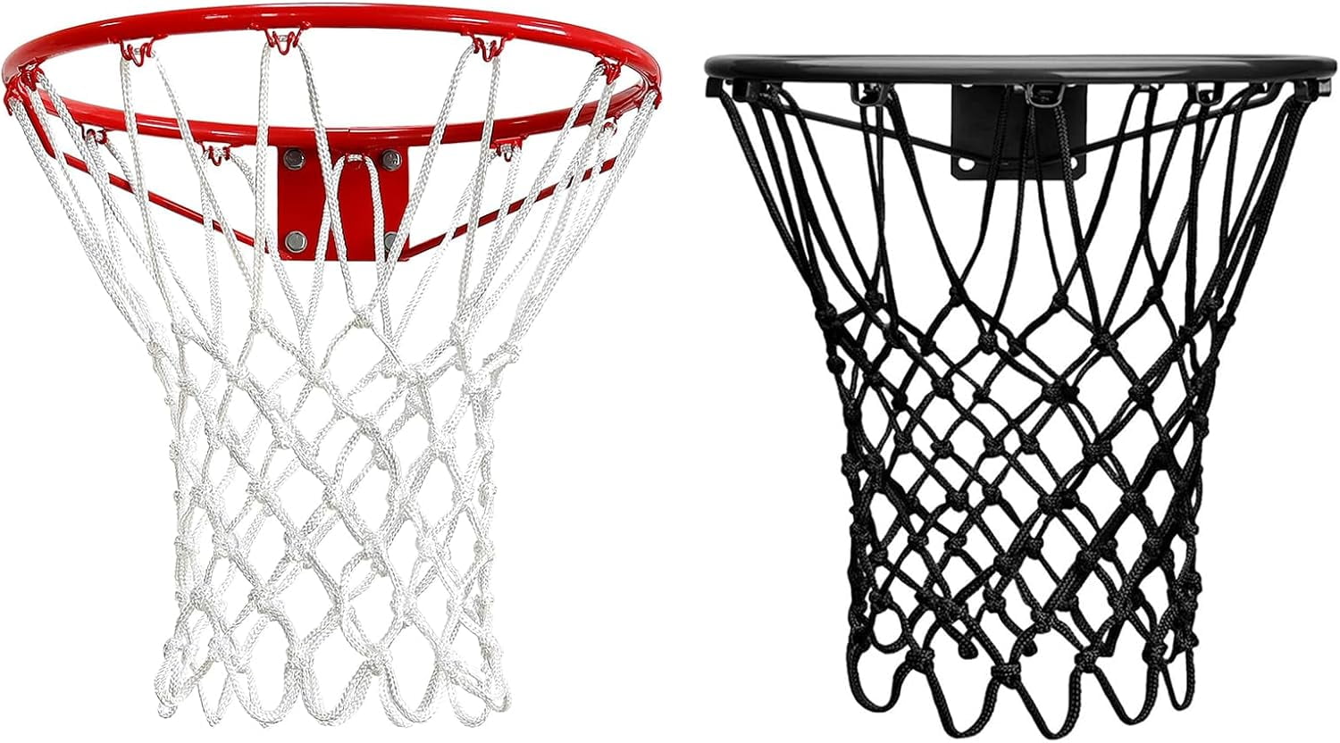 2 Pack Heavy Duty Basketball Net Replacement,New Upgrade Heavy Duty ...