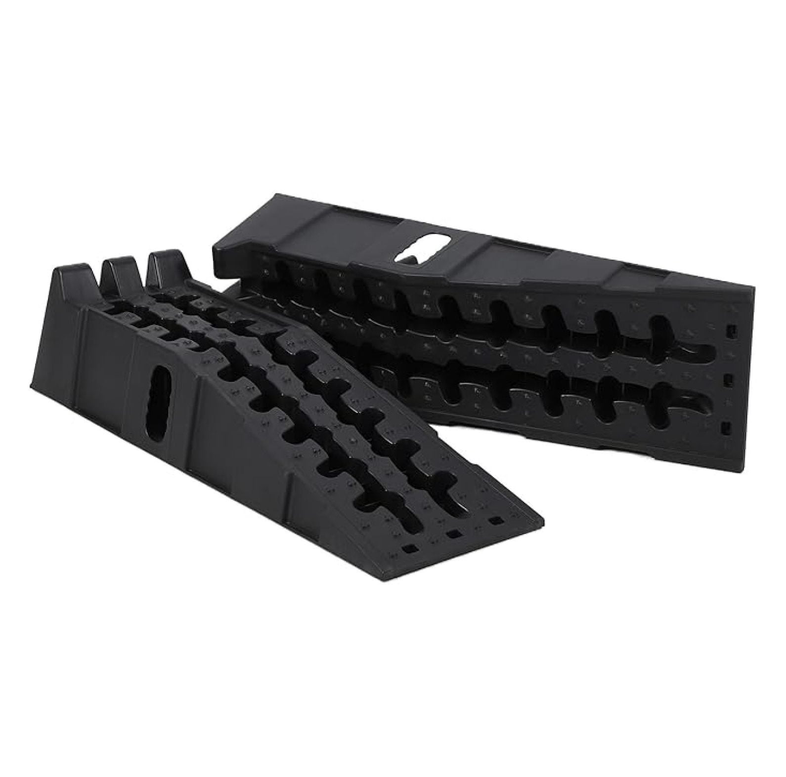 2 Pack Heavy Duty Car Ramps for Oil , 5 T (12,000 LB) Capacity, 6.7 in ...