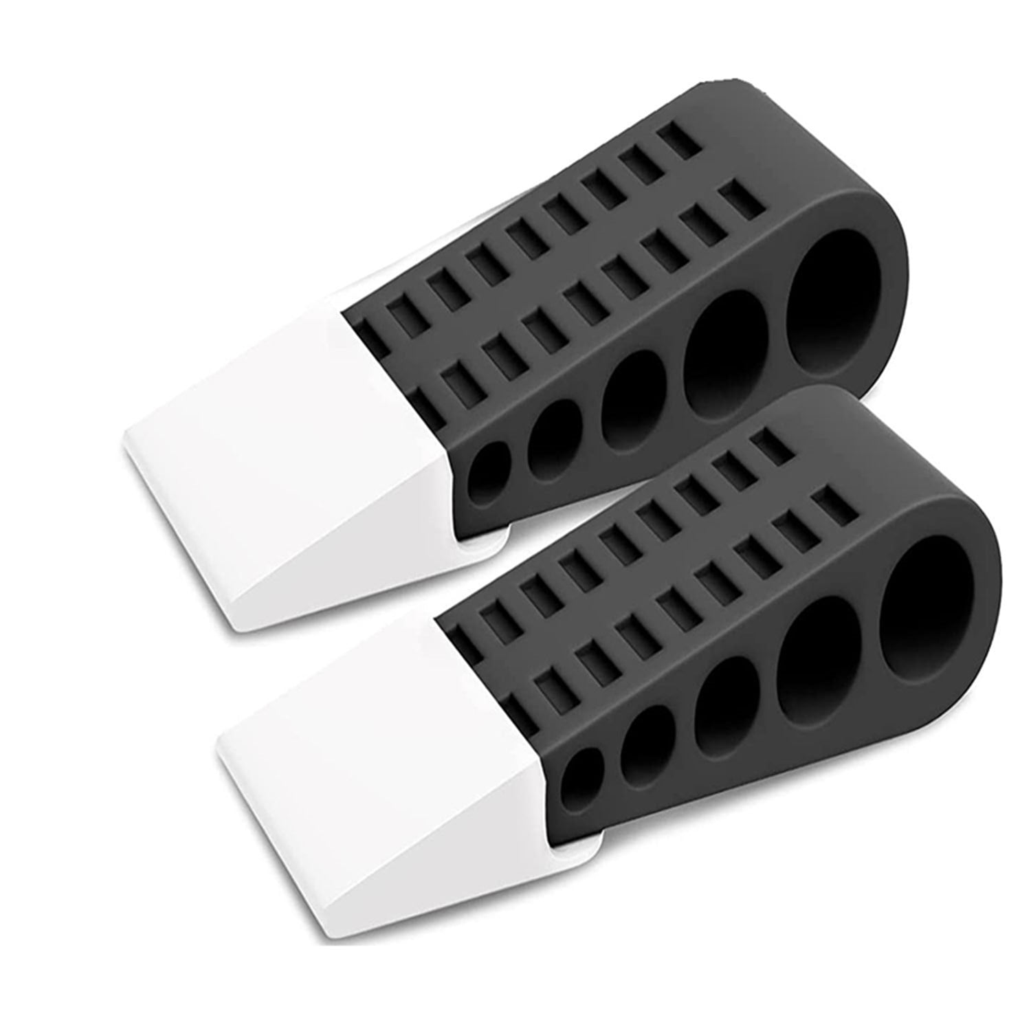 2 Pack Heavy Duty Door Stopper, Optish 1.9 Inches Rubber Door Stop ...