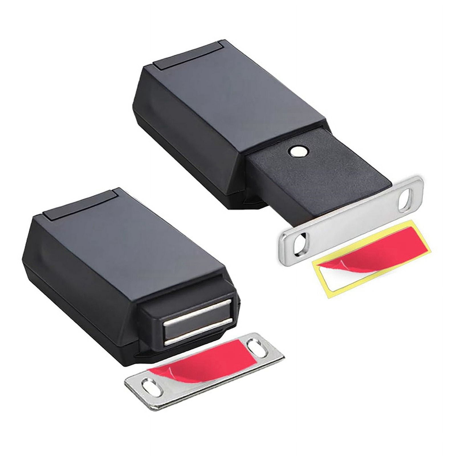 2 Pack Heavy Duty Push Latch & Lock for Hidden Door Touch Latches and ...