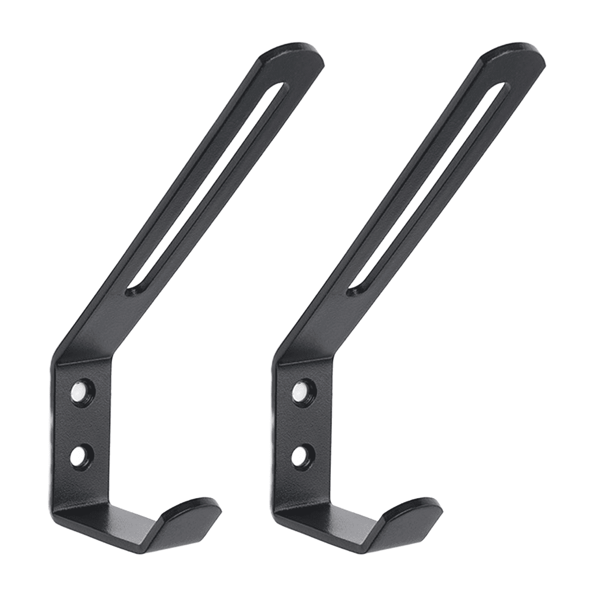 2 Pack Heavy Duty Steel C Style Double Wall Hooks For Indoors And ...
