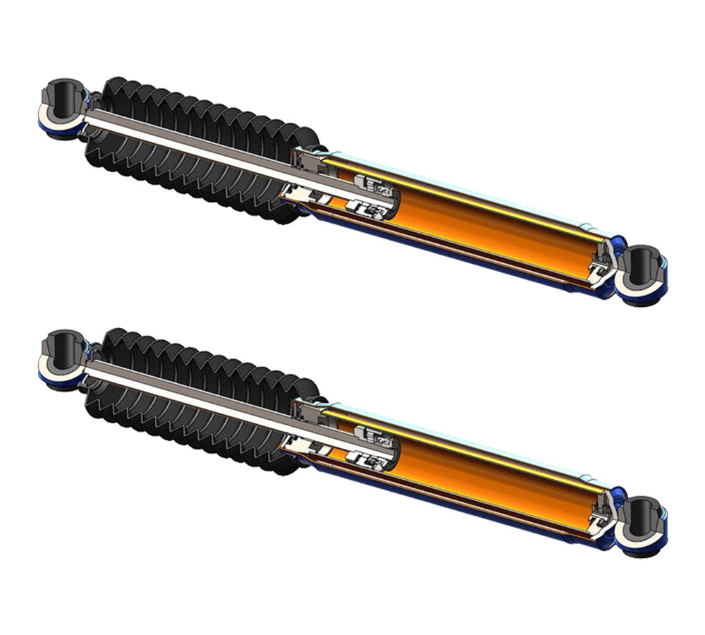 (2 Pack) Heavy Duty Trailer Shock Absorber Compatible w/Hendrickson ...