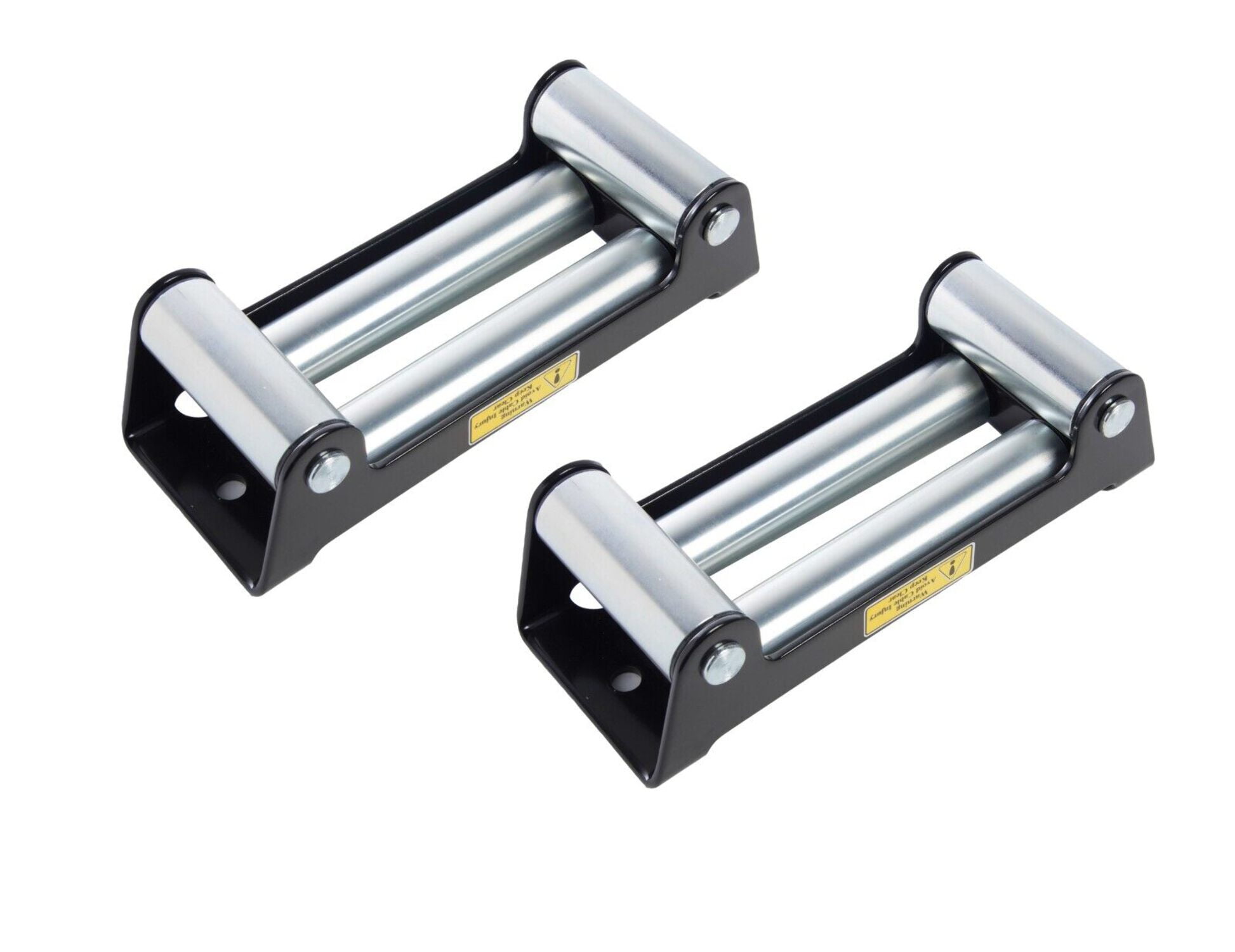 2 Pack Heavy Duty Winch Roller Fairlead 10" Universal 4 Way Roller ...