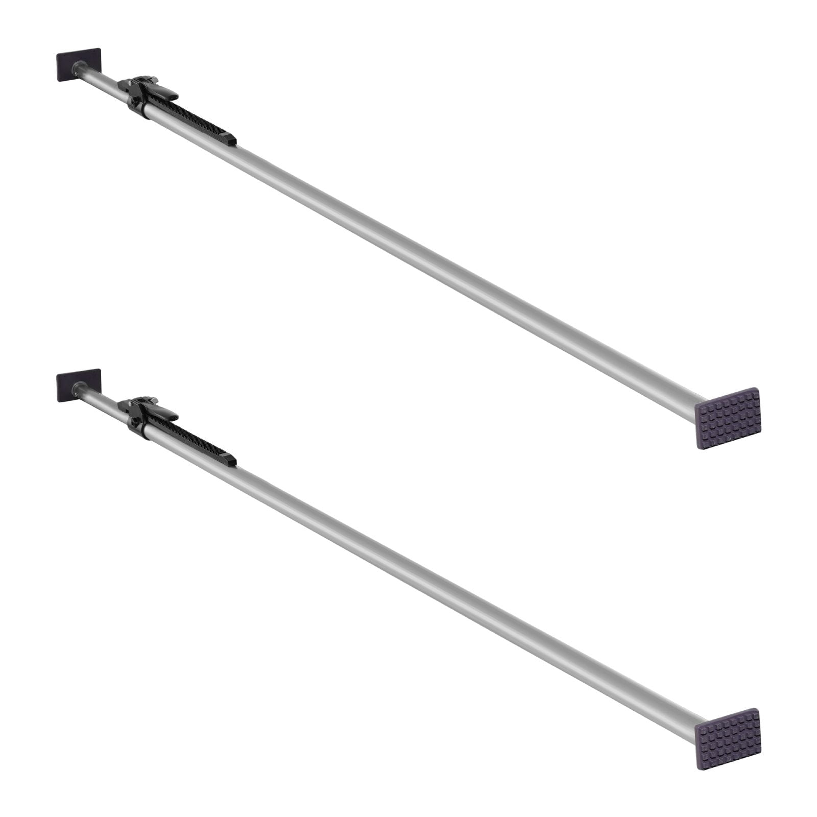2 Pack Heavy Ratchet Cargo Bar, Adjustable 89-104 Inches, Steel Non ...