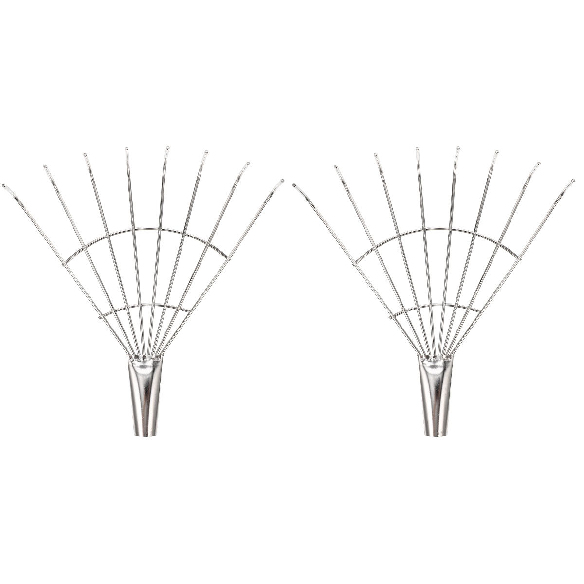 2 Pack Hedge Grass Rake Garden Rakes Agriculture Tools Leaf Fallen ...