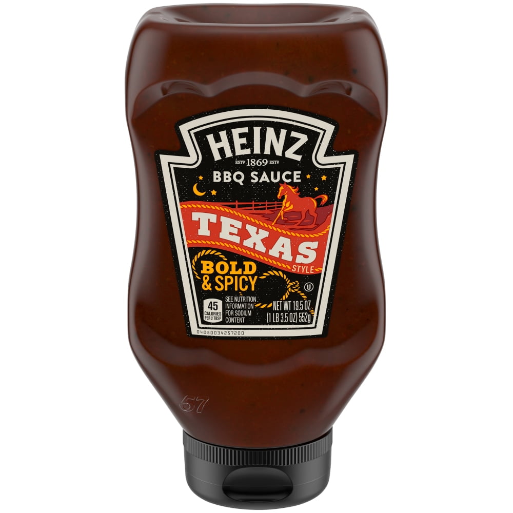 ( 2 Pack ) Heinz Texas Style Bold & Spicy Bbq Sauce, 19.5 Oz Bottle ...
