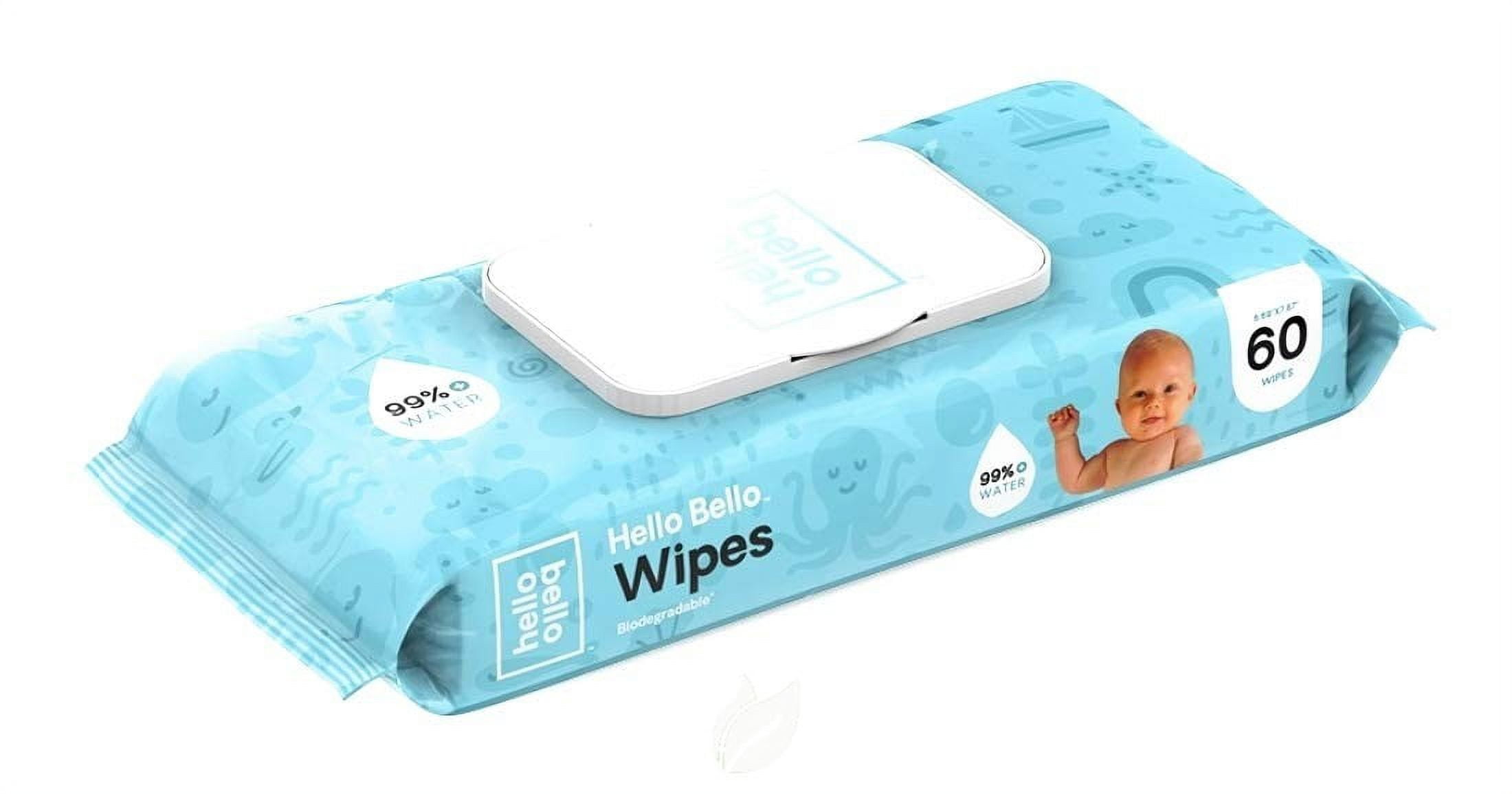 (2 Pack) Hello Bello Baby Wipes 60 ct - Walmart.com