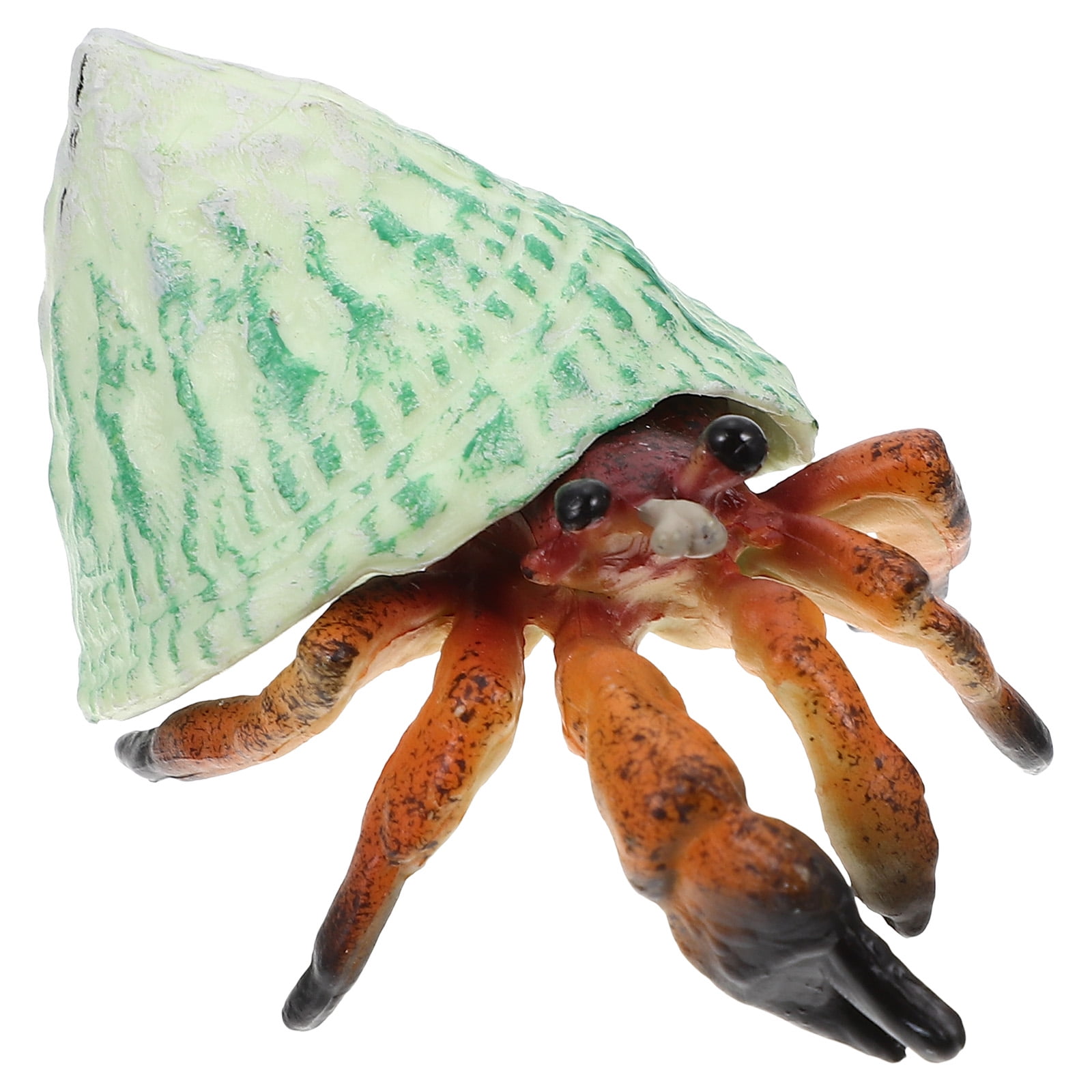 2 Pack Hermit Crab Model Toy Decoration Child 6X4.5X4CM Red - Walmart.com