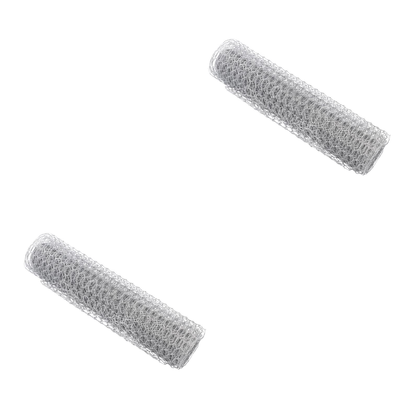 2 Pack Hexagonal Mesh Decoration Hose Toy Cage Tassel Work Silver ...