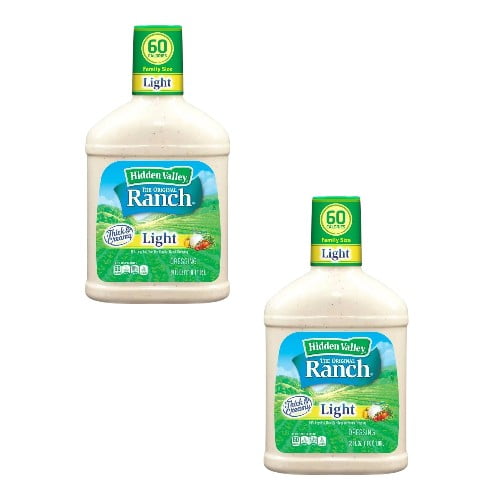 ( 2 Pack ) Hidden Valley Original Ranch Light Salad Dressing & Topping ...