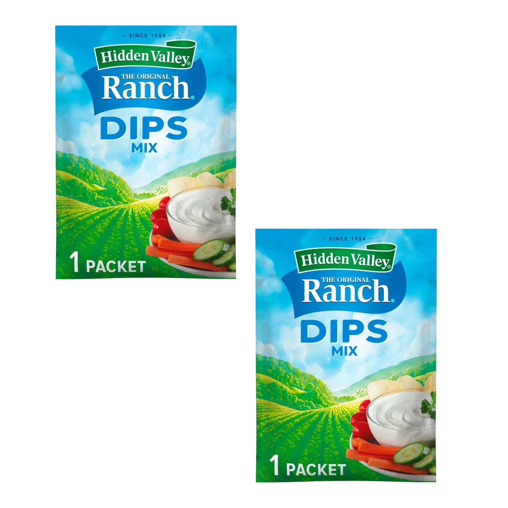 ( 2 Pack ) Hidden Valley The Original Ranch Thick & Creamy Dips Mix 1 ...