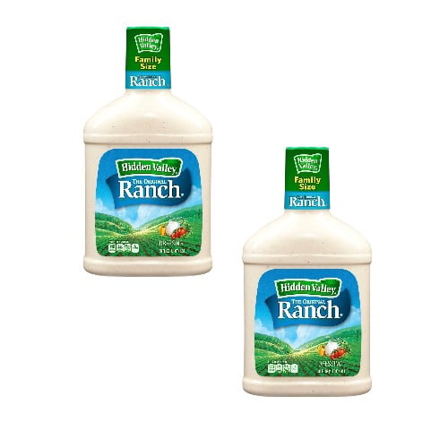 ( 2 Pack ) Hidden Valley Topping & Dressing, The Original Ranch 36 Fl ...
