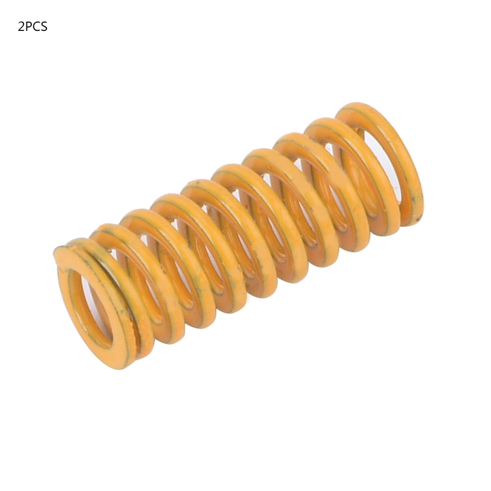 2-Pack High Accuracy Yellow Steel Mold Coil Spring for Stamping Metal ...