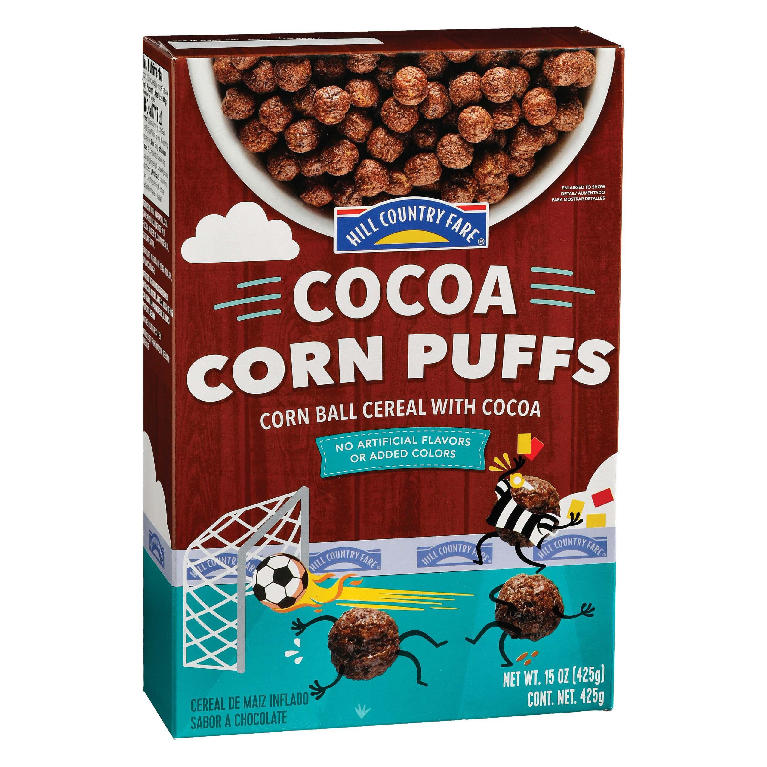 2 Pack - Hill Country Fare Cocoa Corn Puffs - 15 oz Packaging may vary ...
