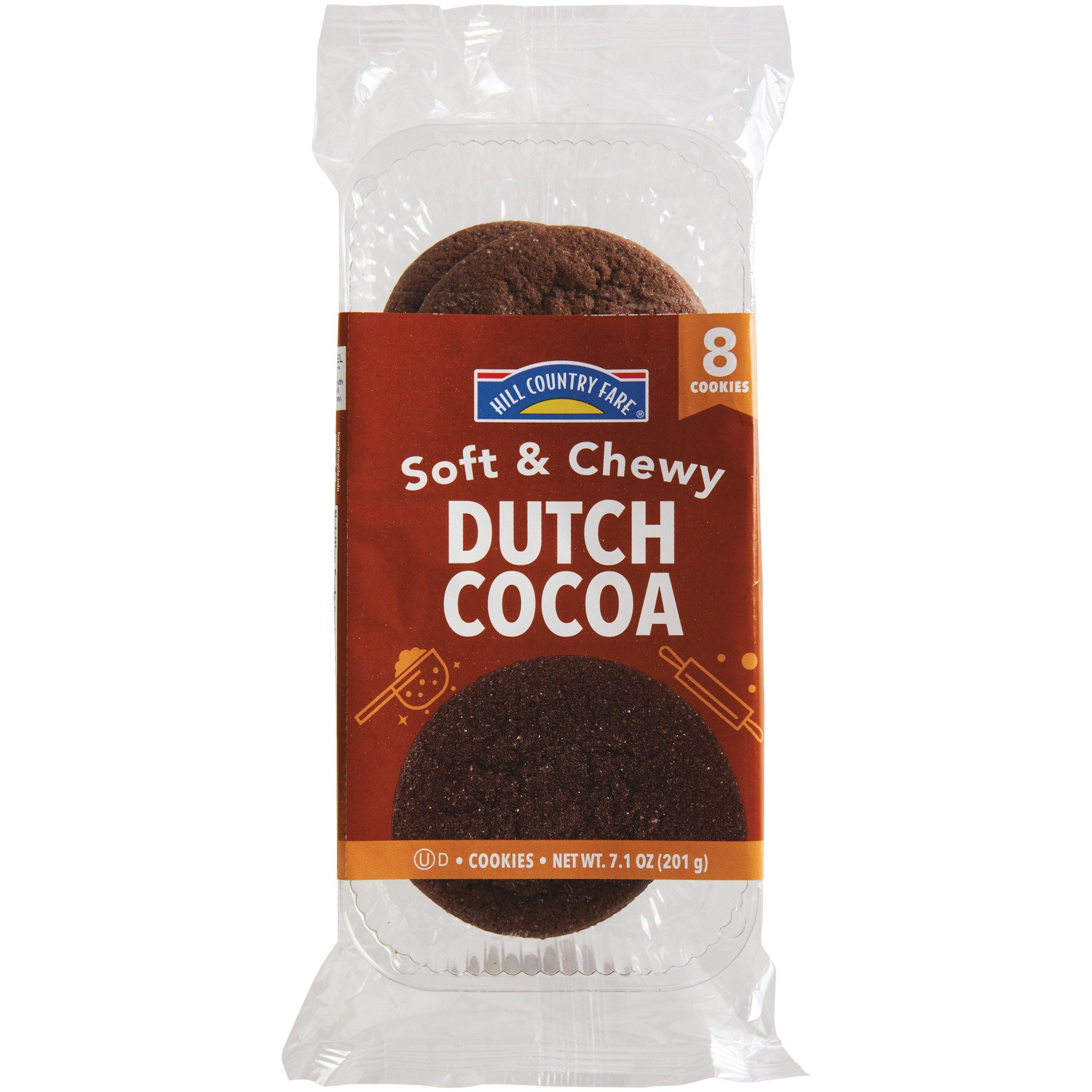 2 Pack - Hill Country Fare Soft & Chewy Dutch Cocoa Cookies - 8 ct Packaging may vary - Walmart.com
