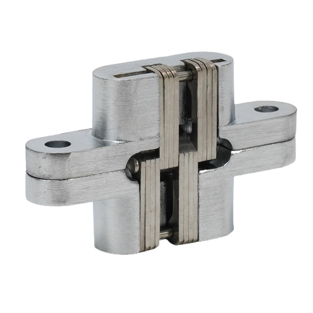 2 Pack Hinge 180 Degree Invisible Folding Door Concealed Cross Hinges ...