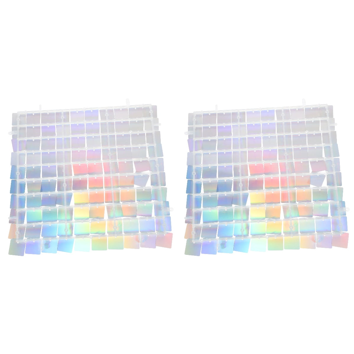 2 Pack Home Decor Shimmer Background Panel Sequin Wall Panels Wall ...