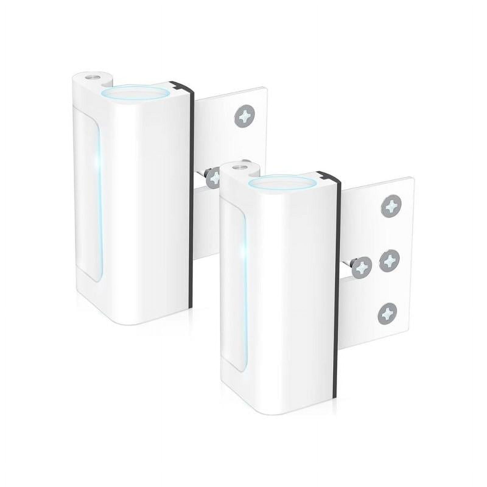 2 Pack Home Security Door Lock Withstand 800 lbs for Inward Swinging ...
