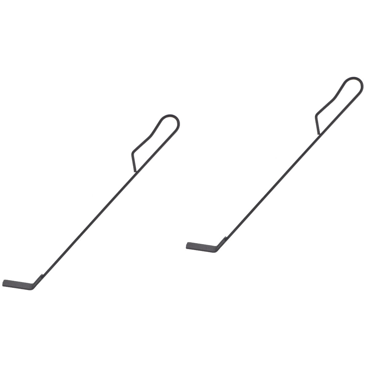 2 Pack Hook Ash Shovel Portable Stove Charcoal Rake Grill Home Supplies ...