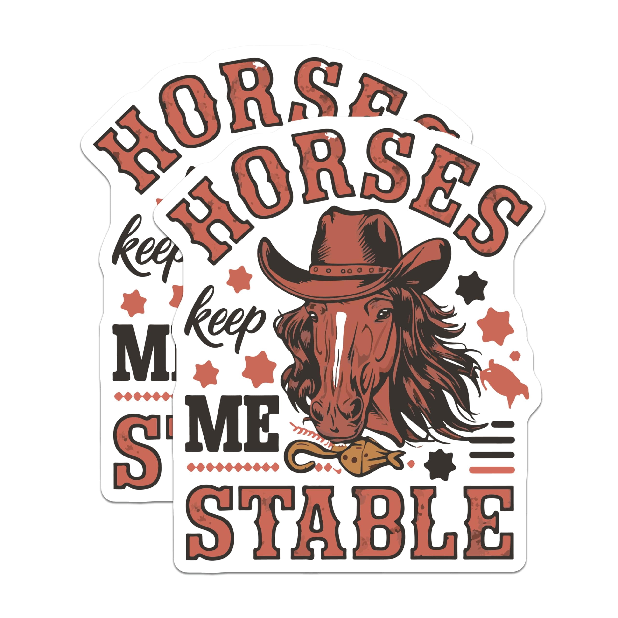(2 Pack) Horse Magnets - Western Cowboy Decor - Equestrian Fridge ...
