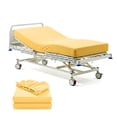 2 Pack Hospital Bed Fitted Sheets 36" x 80" x 12" Deep – 100% Egyptian ...