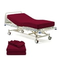 2 Pack Hospital Bed Fitted Sheets 36" x 80" x 14" Deep – 100% Egyptian ...