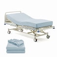 2 Pack Hospital Bed Fitted Sheets 36" x 84" x 6" Deep – 100% Egyptian ...
