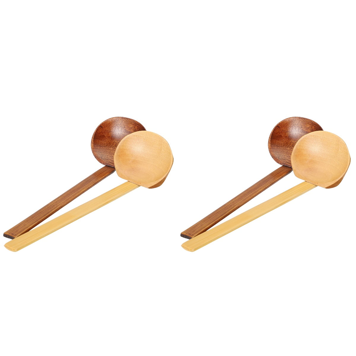 2 Pack Hot Pot Spoon Dumpling Ramen Ladle Spoons for Soup Work Wok ...