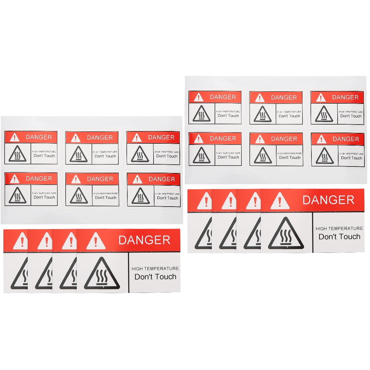 2 Pack Hot Water Warning Sign Air outside Weatherproof Baby - Walmart.com