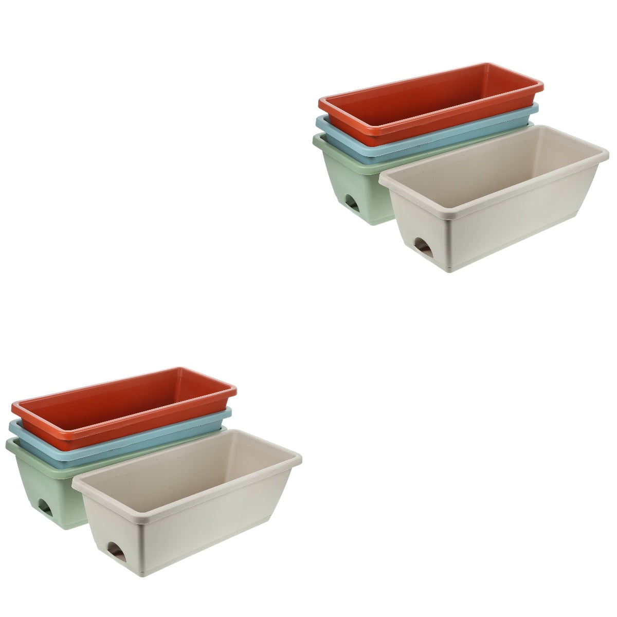 2 Pack Household Window Frame Pot Portable Planter - Walmart.com