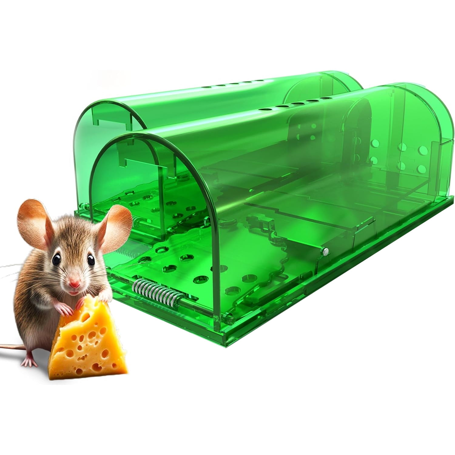 2 Pack Humane Mouse Trap Catcher and Release | Mice Trap| Outdoor Non ...