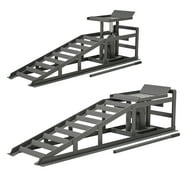 Pair of Aluminum Pickup Truck Wheel Riser Service Ramps - Walmart.com