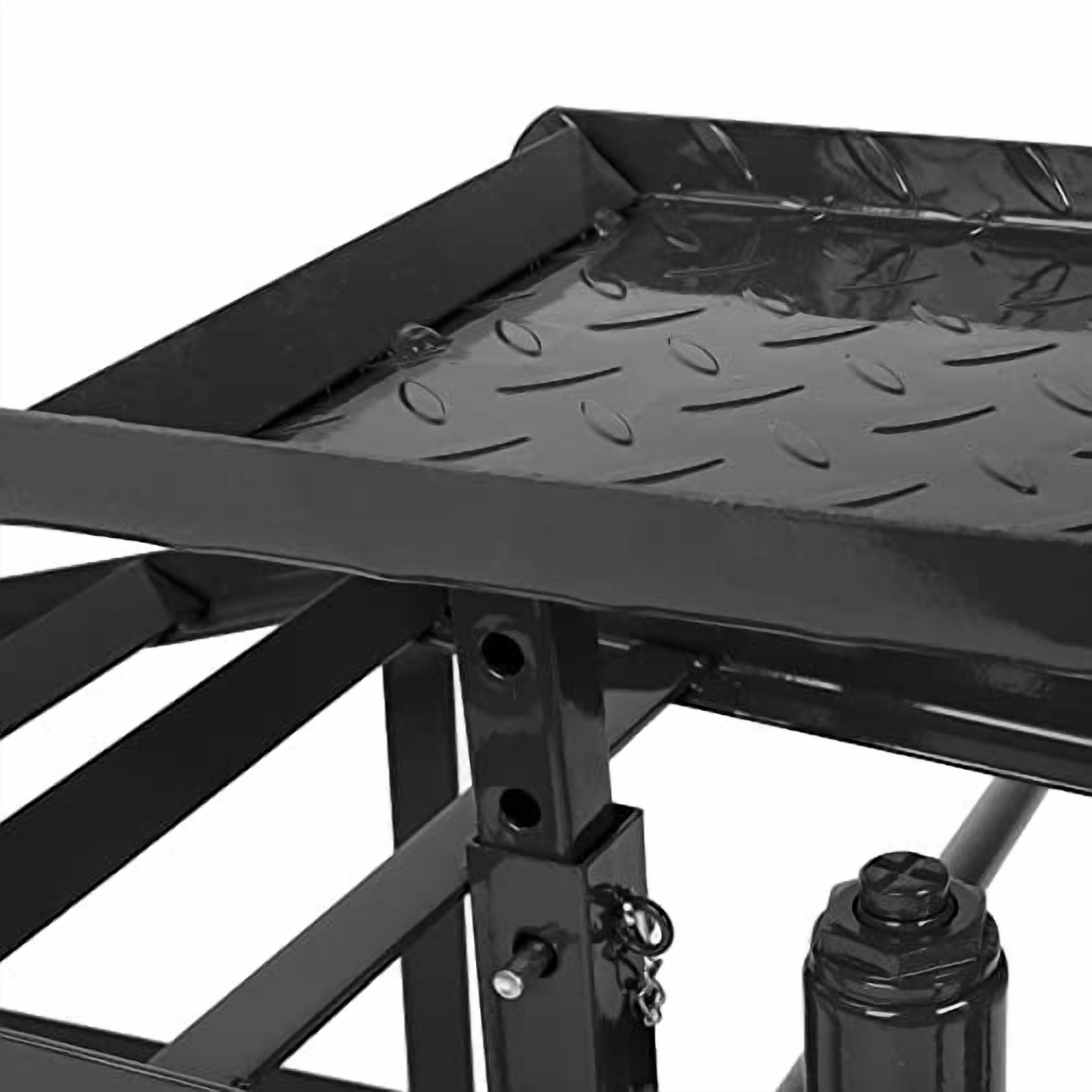 2 Pack Hydraulic Car Ramps 6600lbs 3T Low Profile Auto Car Truck ...