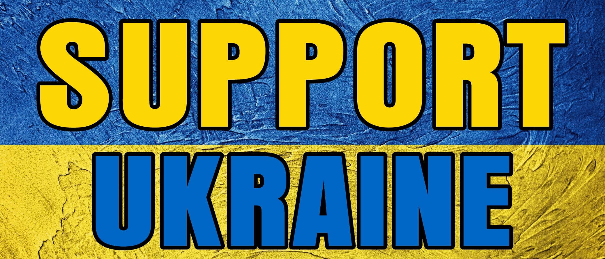 2 Pack I Stand with Ukraine Stickers, Support Ukraine Flag Sticker ...