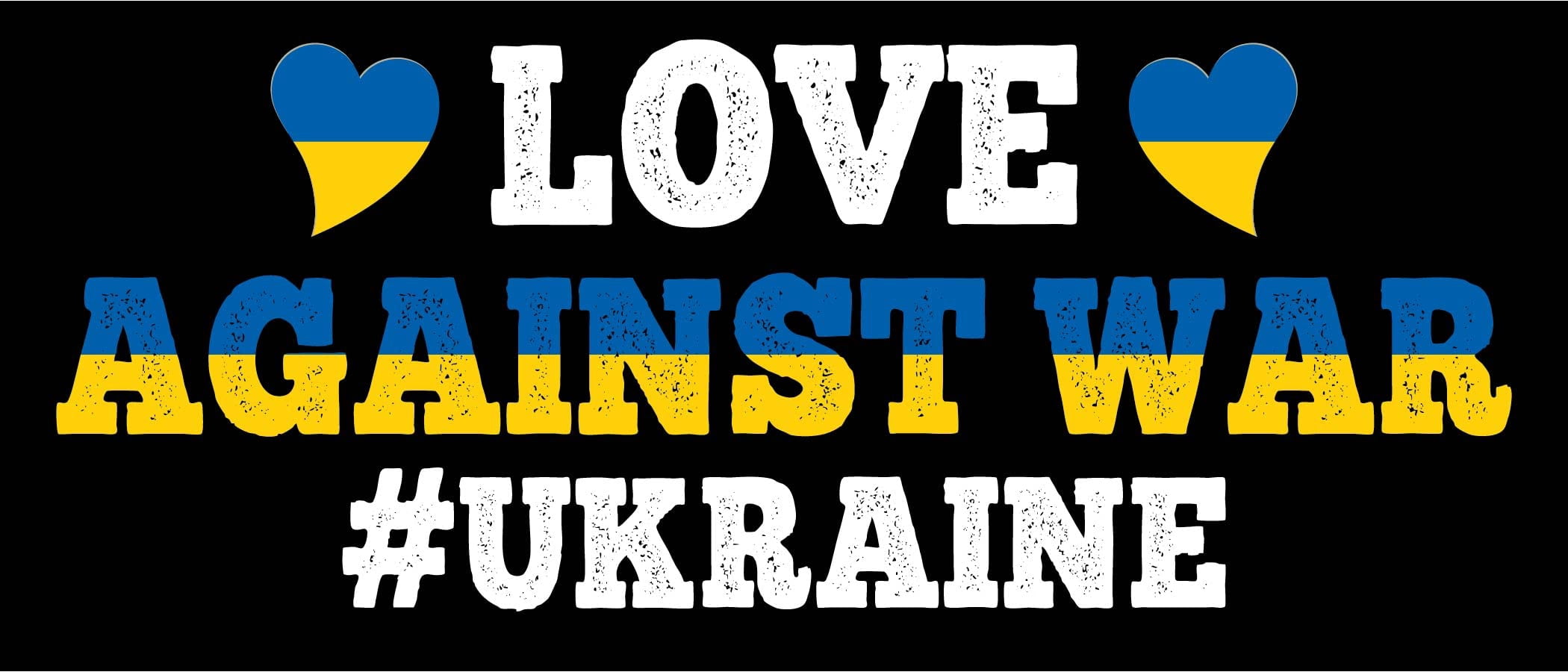 2 Pack I Stand with Ukraine Stickers, Support Ukraine Flag Sticker ...