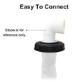 2 Pack IBC Water Tote Lid Filter Nylon Filter Screen Rainwater Barrel ...