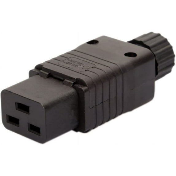 (2 Pack) IEC320 C19 Power Plug Socket Adapter, Toptekits IEC 320 C19 ...