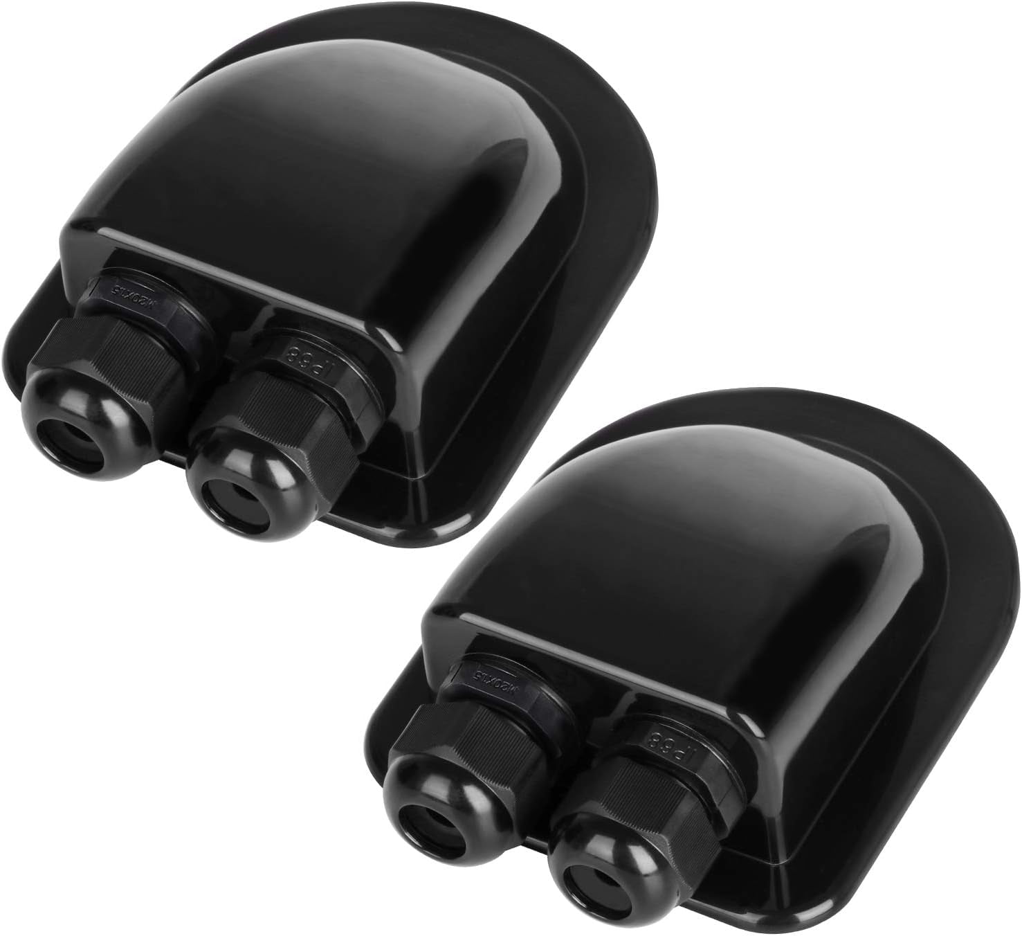 2 Pack of IP68 Waterproof Solar Cable Entry Gland by , Weather ...