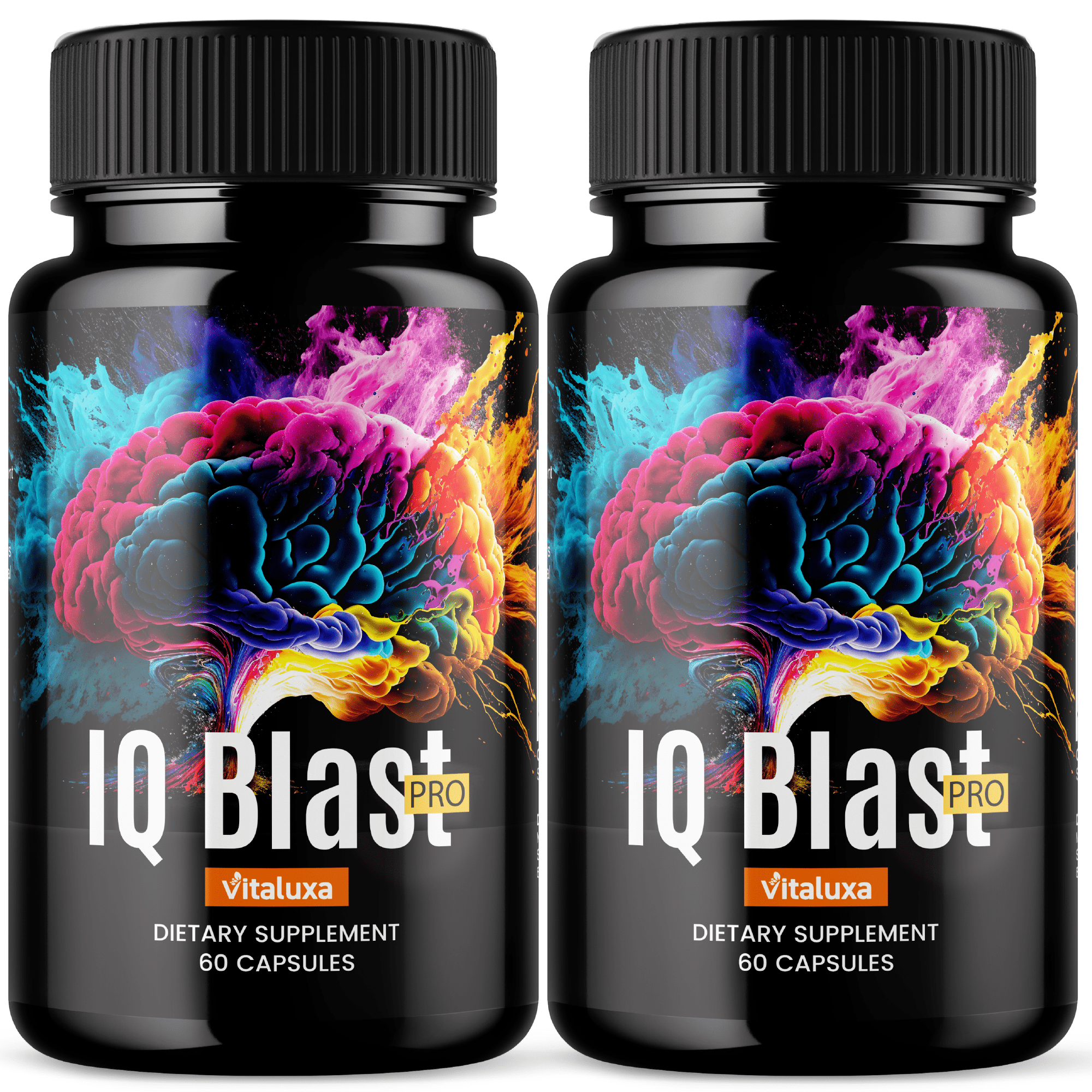 (2 Pack) IQ Blast Pro Capsules Cognitive Support Formula IQ Blast ...