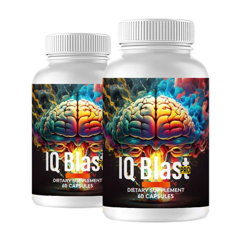 (2 Pack) IQ Blast Pro - IQ Blast Pro Neuro Supplement - Walmart.com