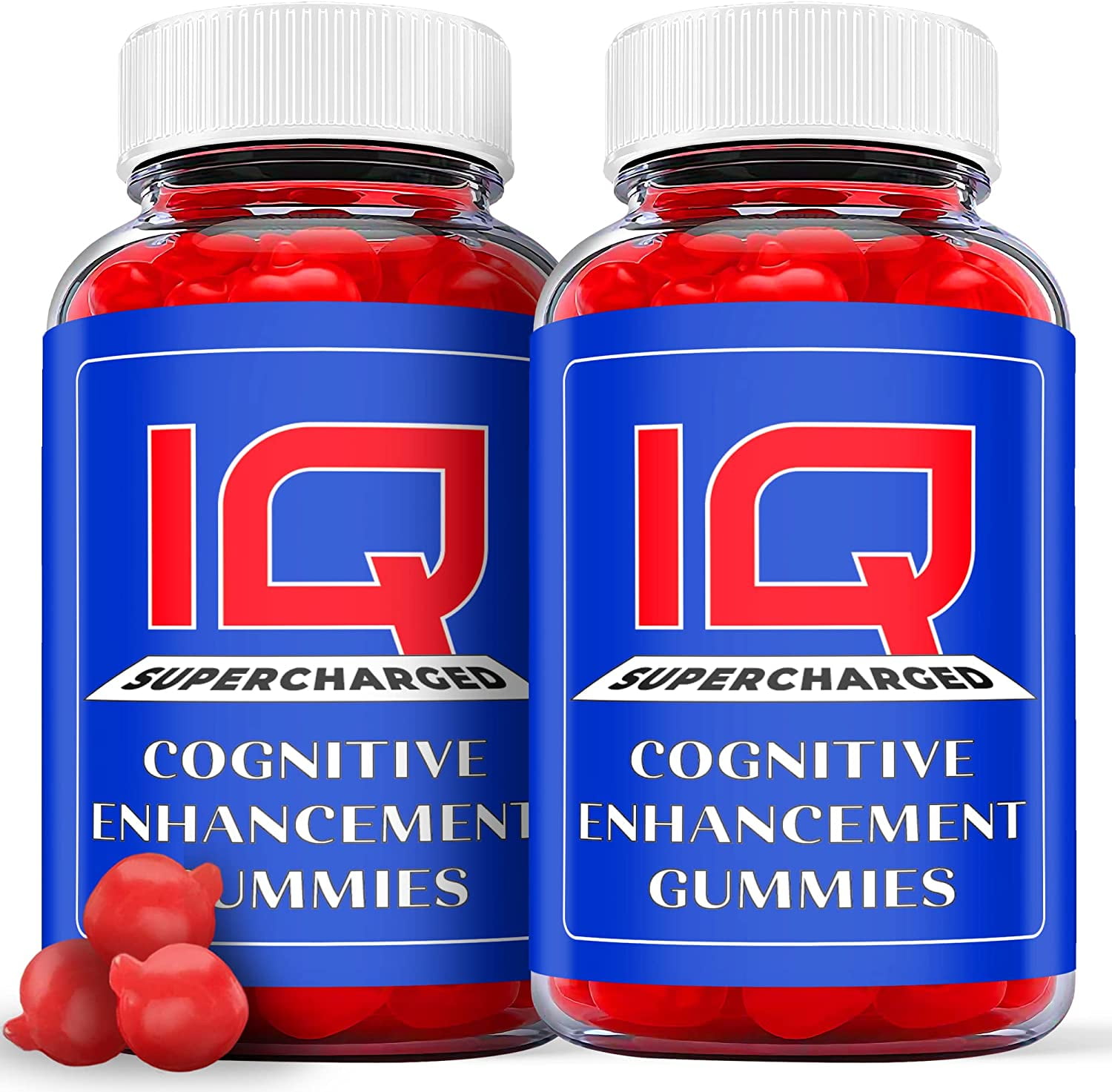 S.O LABS IQ Supercharged Gummies, Nootropic Memory Booster, Focus ...