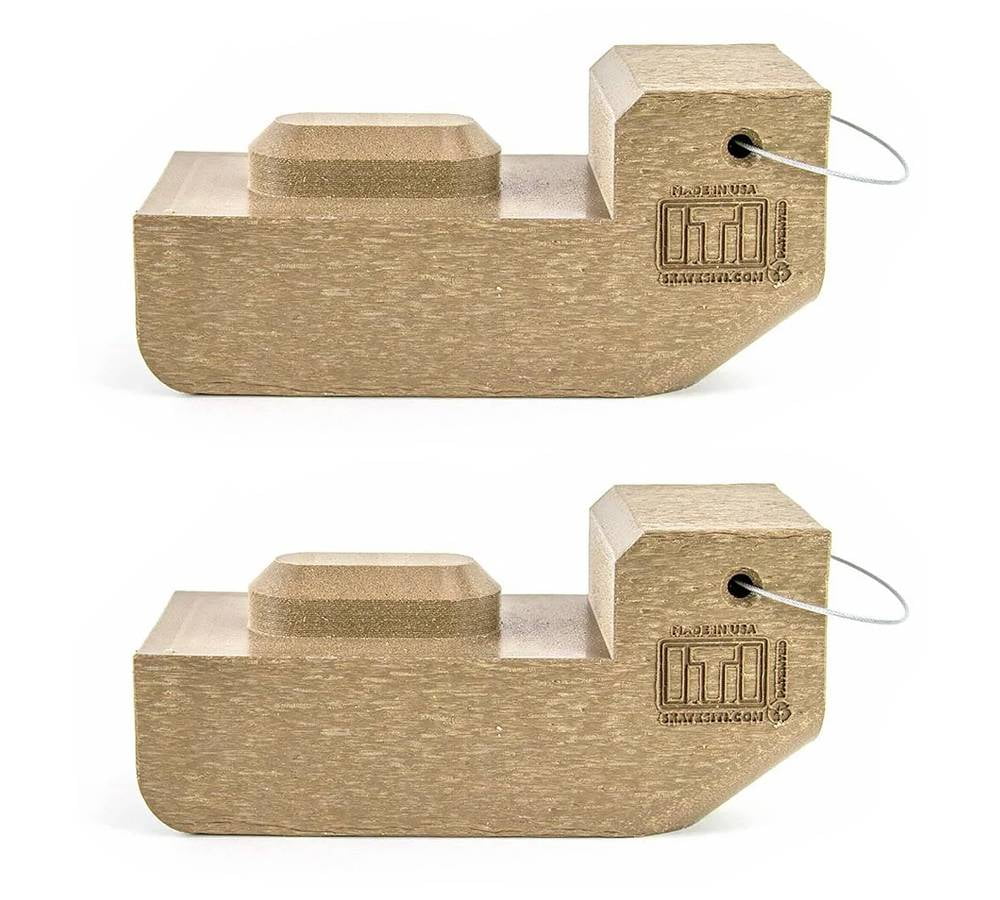 (2 Pack) ITI Shipping Container Skates with Plugs - Moving or Loading ...