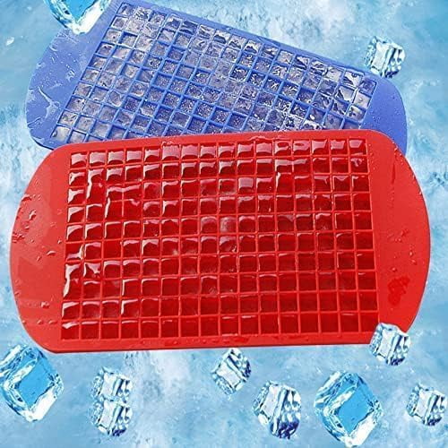 2 Pack Ice Cube Tray with Lid and Bin for Freezer, Easy Release 55 ...