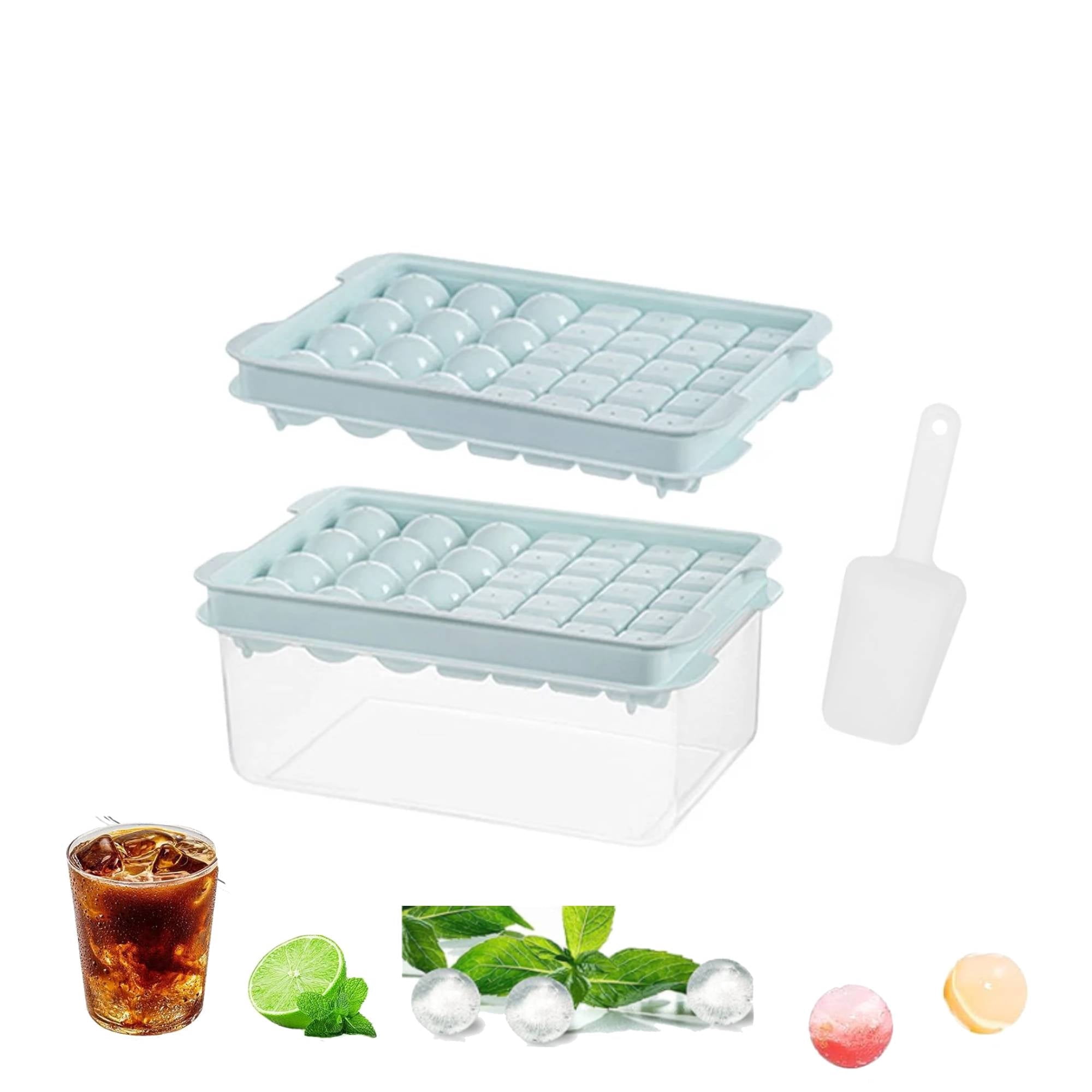Beaupretty 1 Set of Ice Cube DIY Mold Ice Balls Making Tray Ice Cube ...