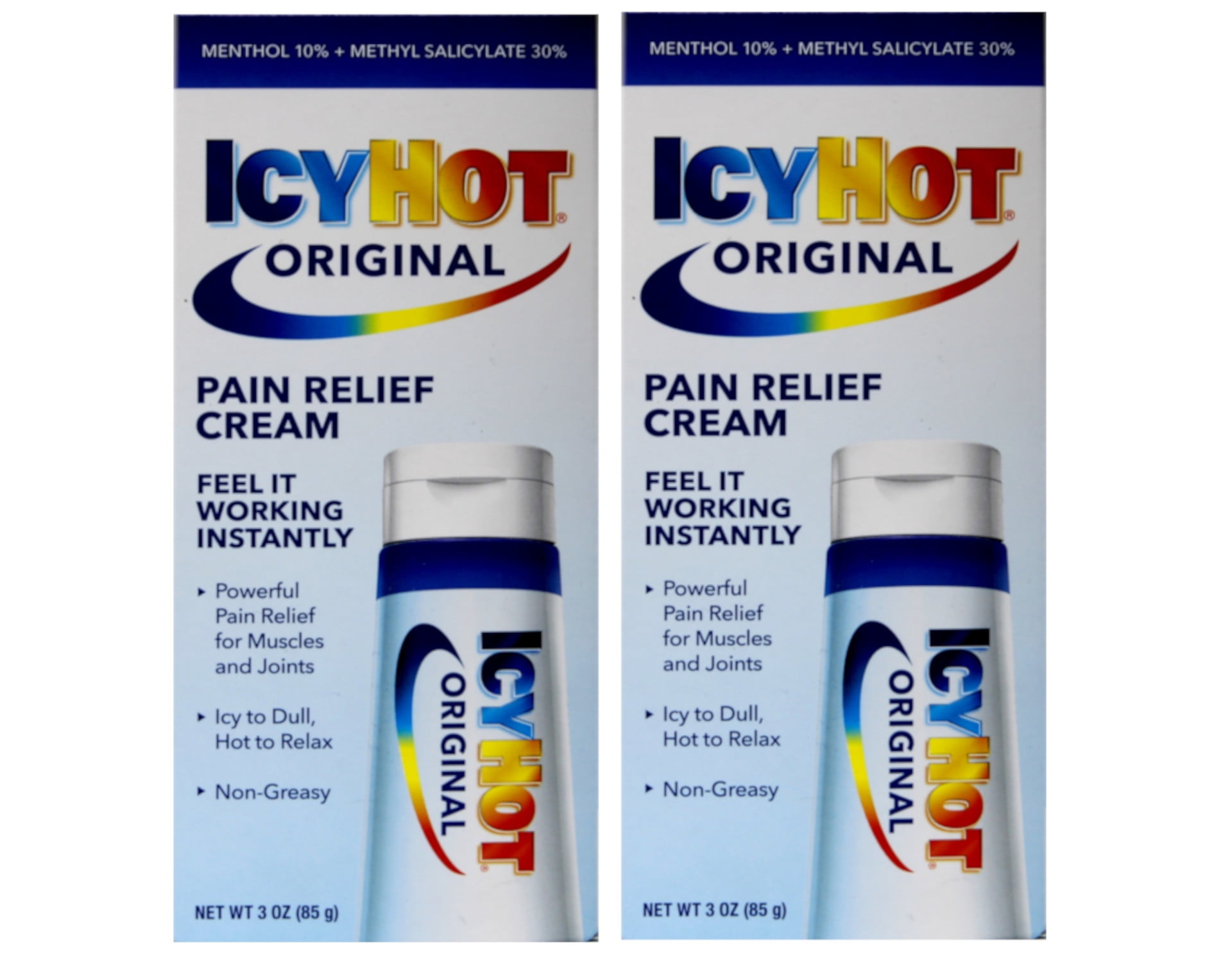 Icy Hot Extra Strength Pain Relieving Cream, 2 Pack, 3oz - Walmart.com