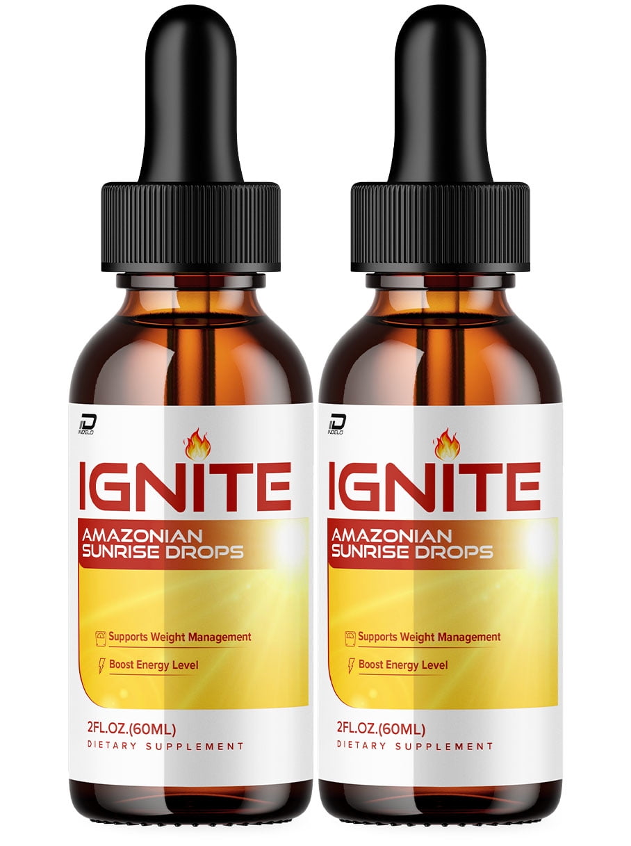 (2 Pack) Ignite Amazonian Sunrise Drops - Ignite Sunrise Drops Liquid ...