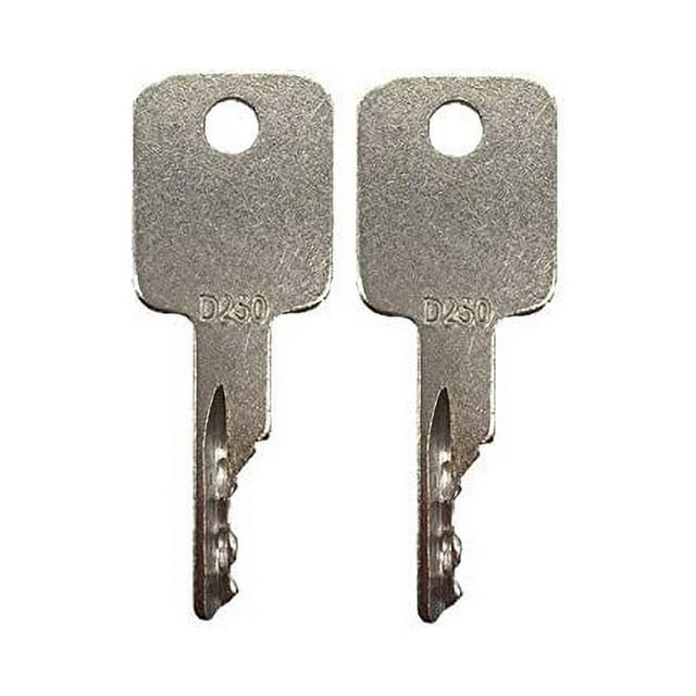 2 Pack Ignition Keys for Bobcat, Terex, Broce, Ditch Witch, Genie ...