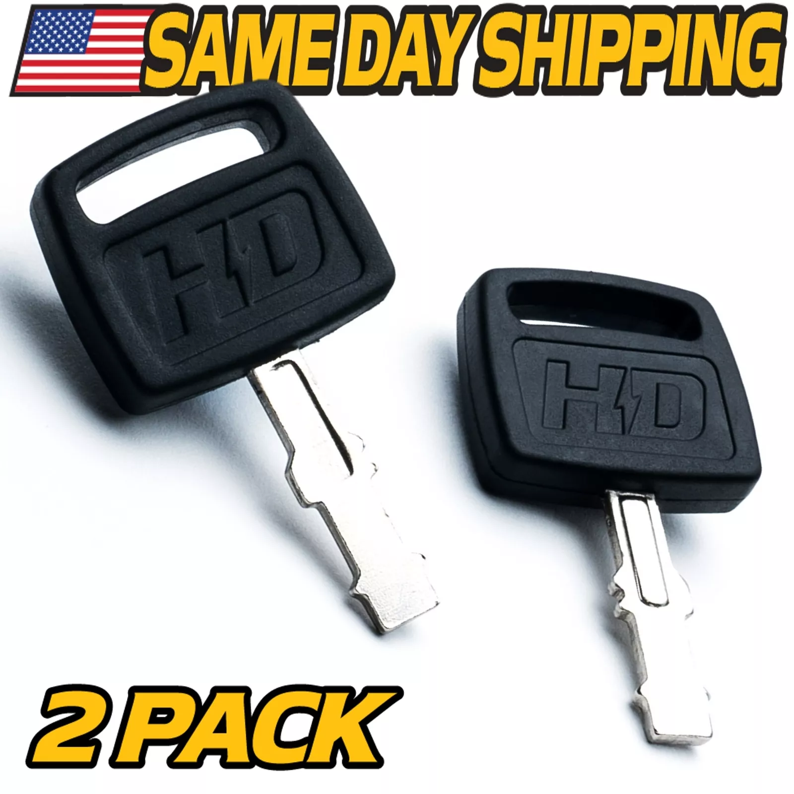 (2 Pack) Ignition Switch Key Cub Cadet Zt1 Zt1-42 Zt2 Zt2-54 Zt3 Zt3-60 ...