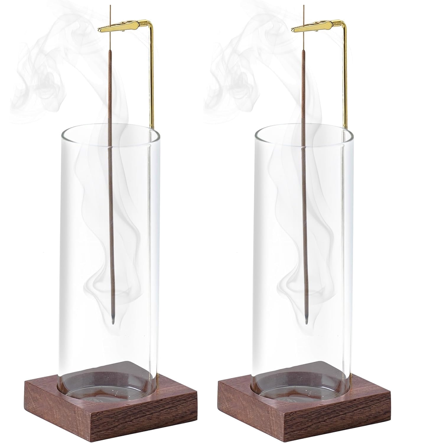 2 Pack Incense Holder for Sticks, Insence-Stick Holder Ash Catcher with ...